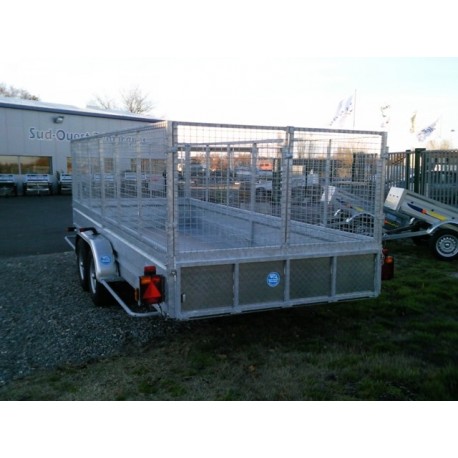 remorque plateau espaces verts et loisirs