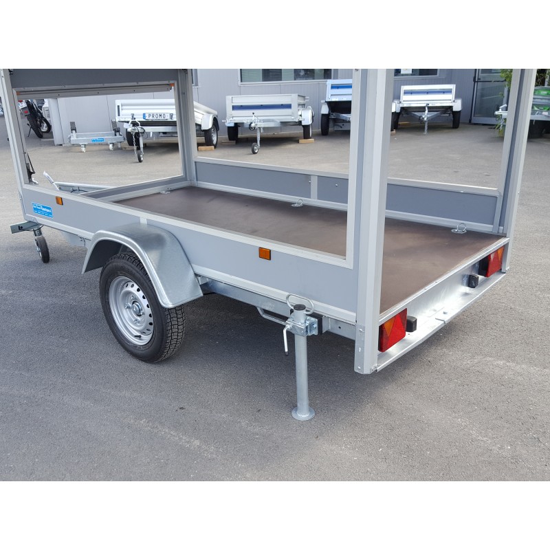 Remorque fourgon Lider 42920 surbaissé face avant profilée