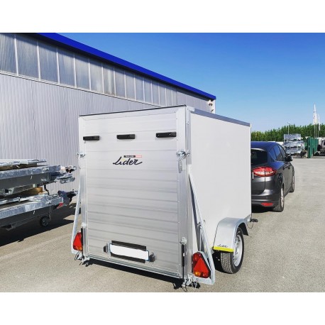 Remorque fourgon Lider 42920 surbaissé face avant profilée
