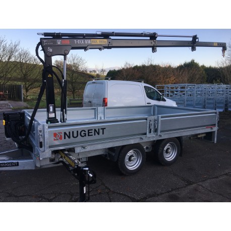 Remorque spécifique Grue 3500 Kg