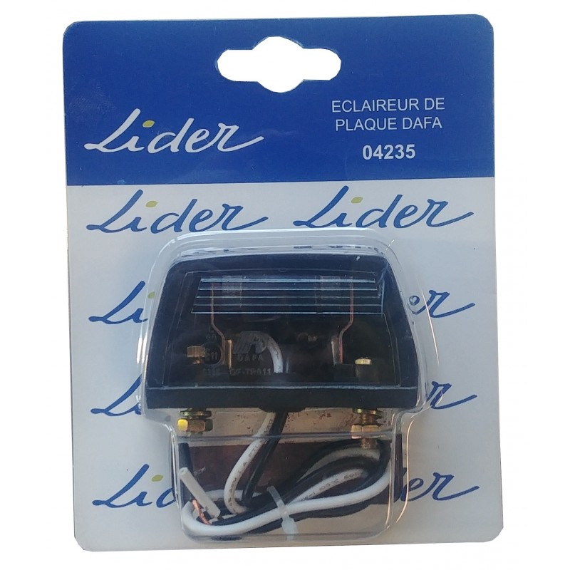 Feu LIDER DAFA éclaireur de plaque - Accessoires Remorques - BSA ...