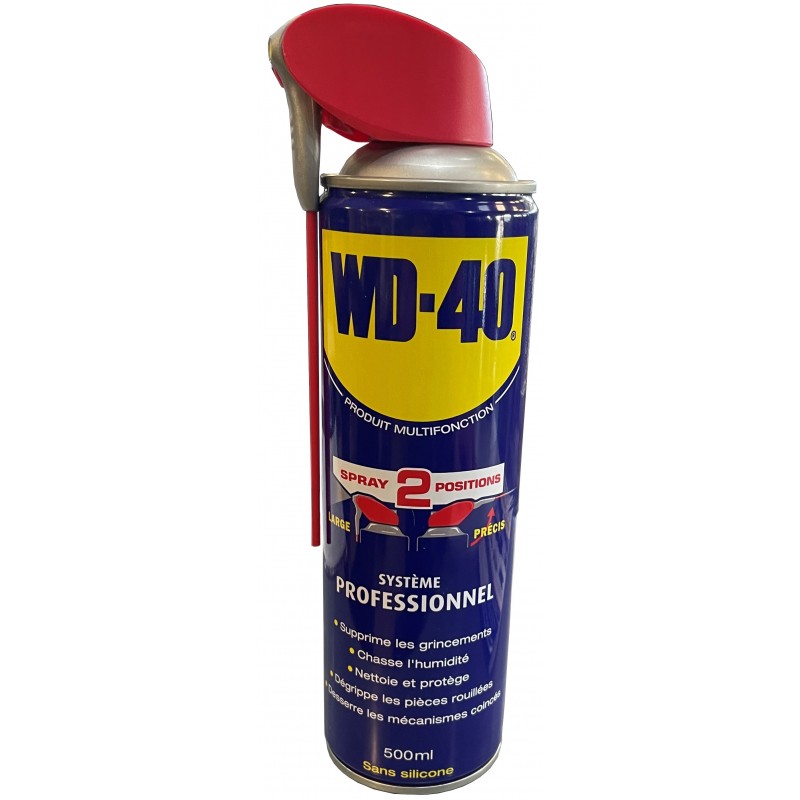 Degrippant WD 40 500ml Pro FOURN 19 80 439 - Accessoires Remorques ...